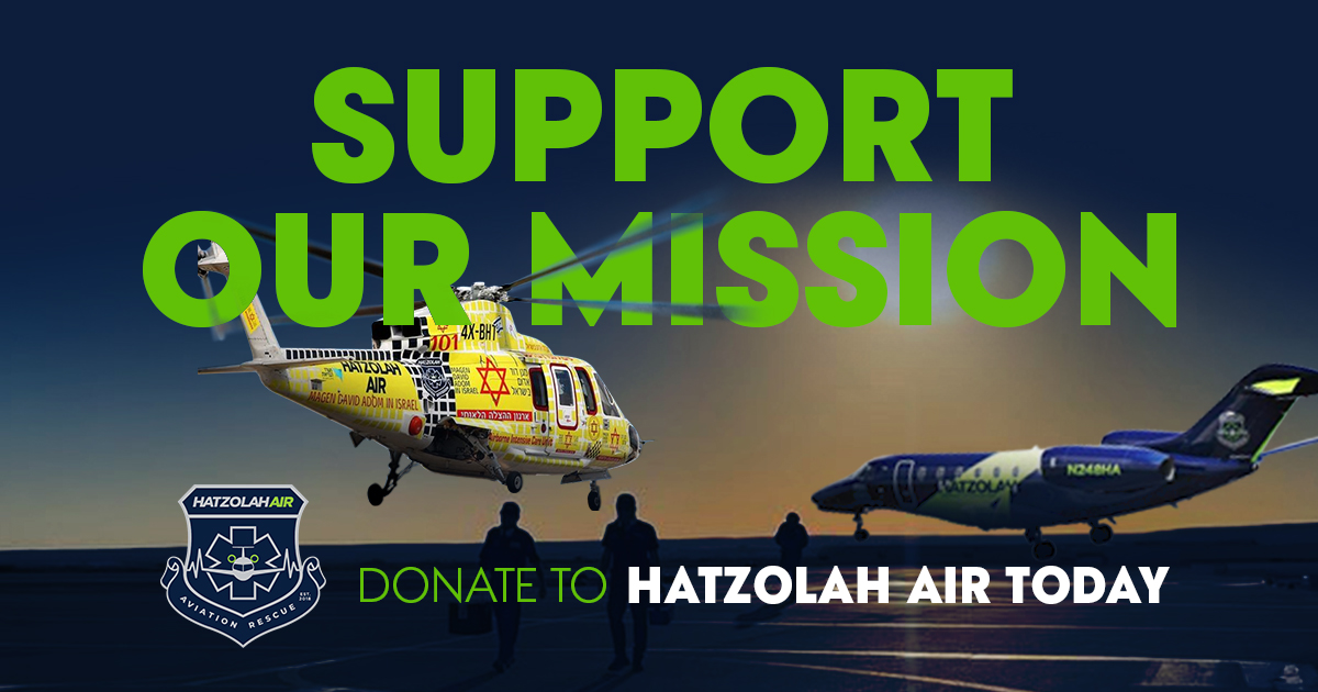 Hatzolah Air Missions: 200+ Volunteers, 68+ Destinations, Global Impact